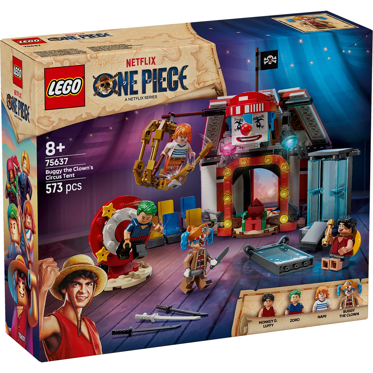LEGO® ONE PIECE Buggy the Clown’s Circus Tent – AG LEGO® Certified Stores