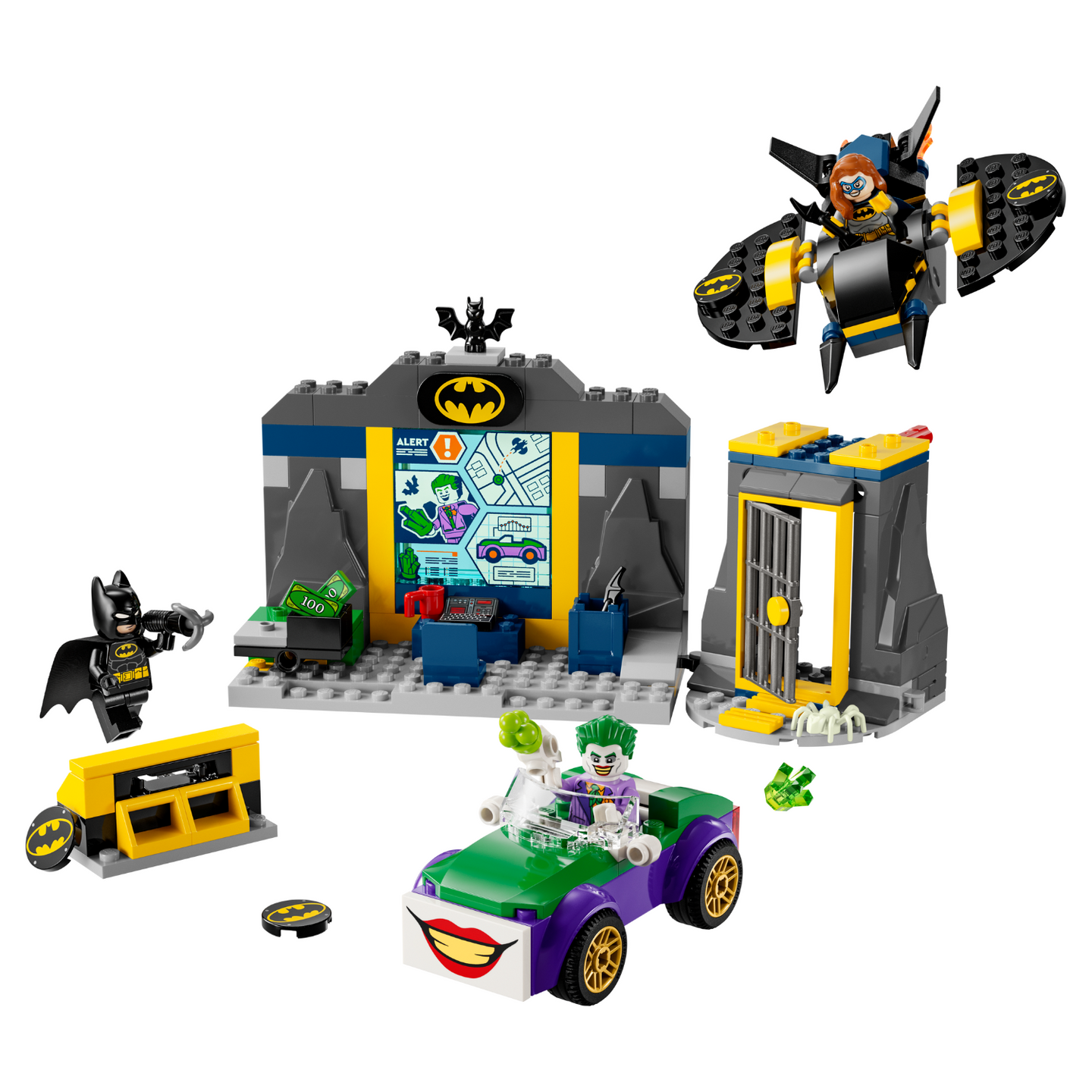 LEGO® DC Batman™ The Batcave™ with Batman, Batgirl™ & The Joker™ – AG ...