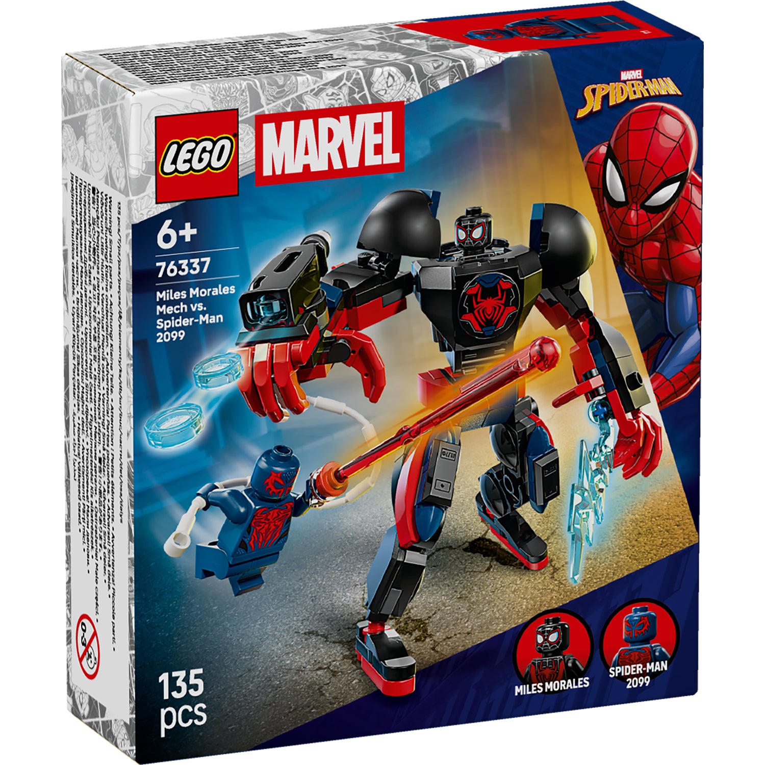 LEGO® | Marvel Miles Morales Mech vs. Spider-Man 2099 – AG LEGO ...