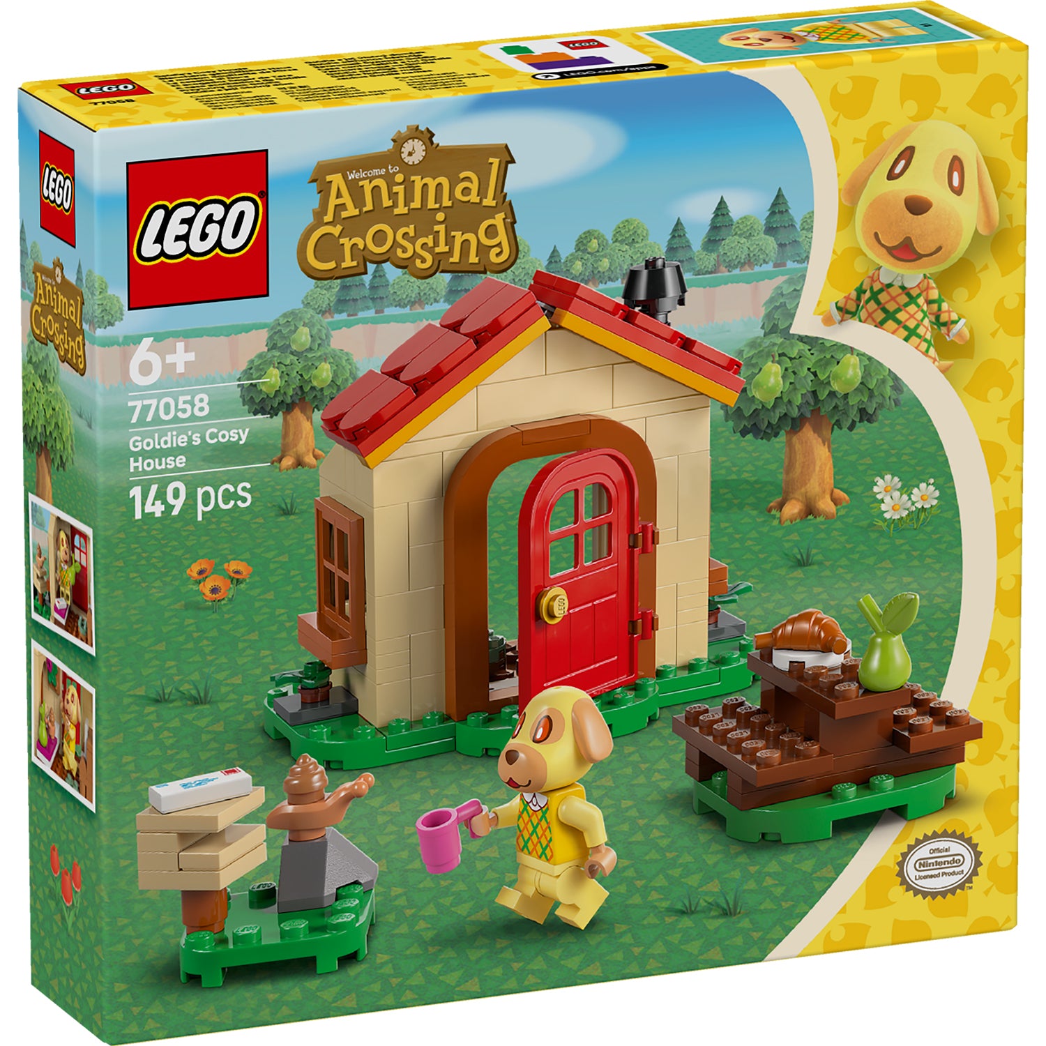 LEGO® Animal Crossing™ Goldie’s Cosy House – AG LEGO® Certified Stores