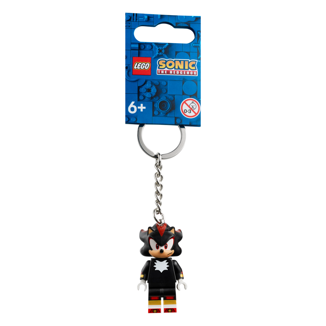 LEGO® Shadow the Hedgehog Keyring – AG LEGO® Certified Stores