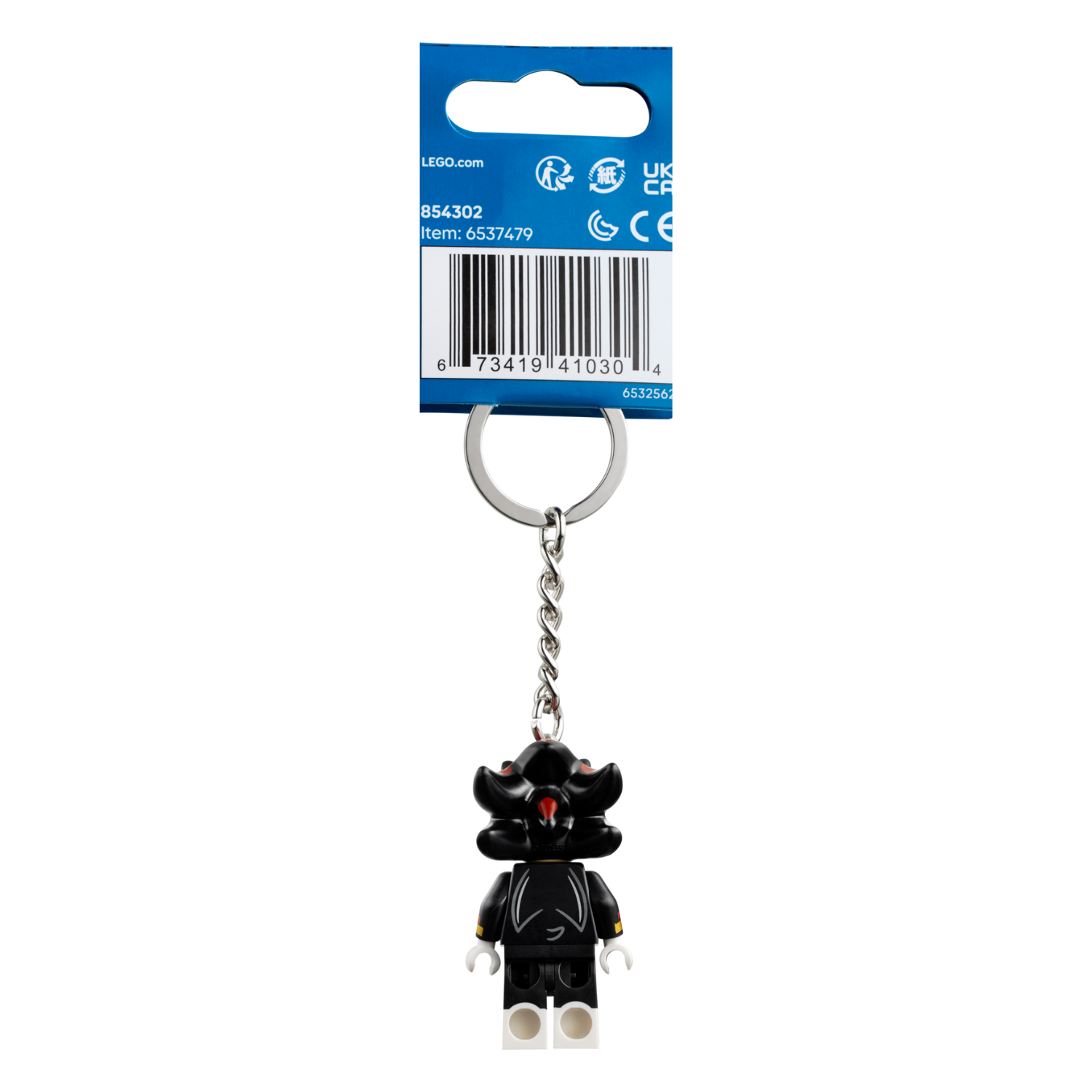 LEGO® Shadow the Hedgehog Keyring – AG LEGO® Certified Stores