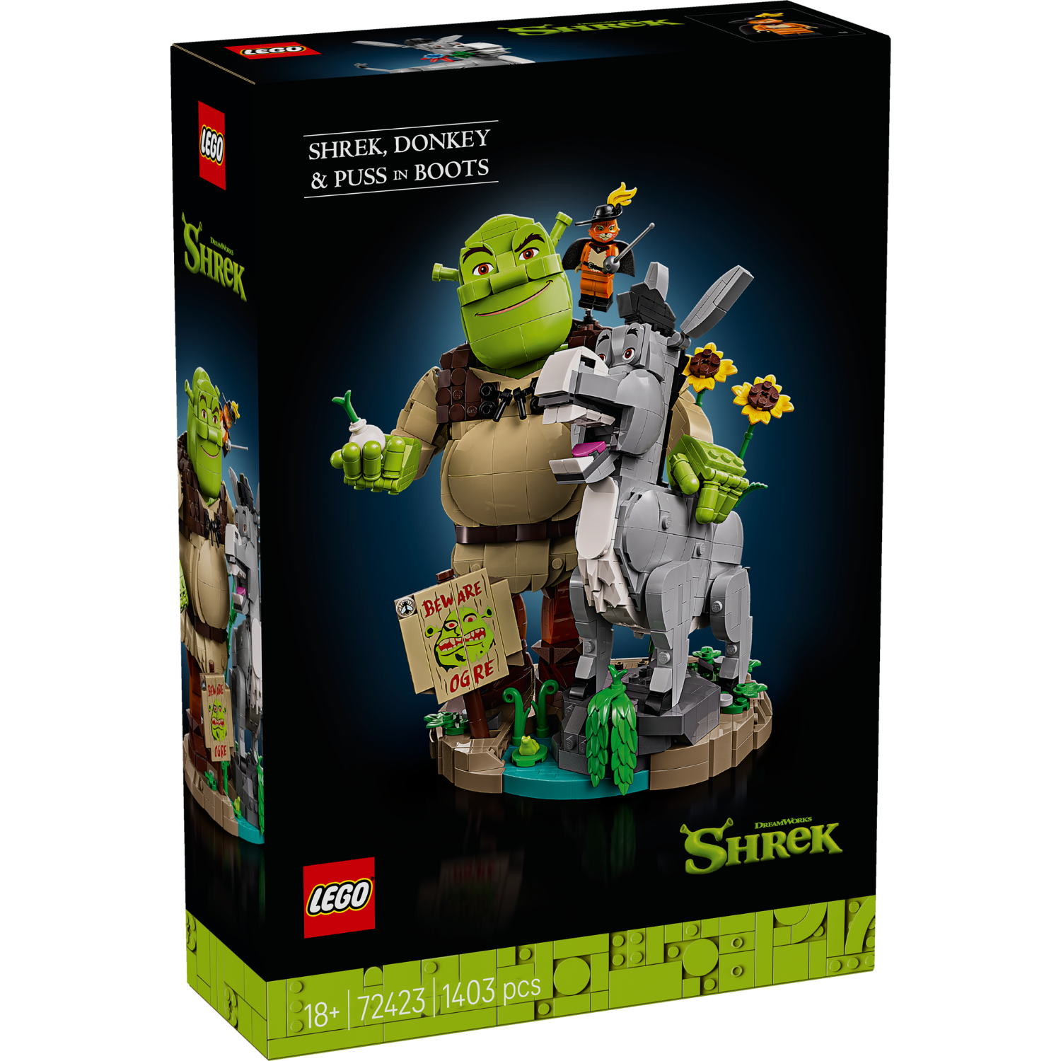 LEGO® Shrek: Shrek, Donkey & Puss in Boots – AG LEGO® Certified Stores
