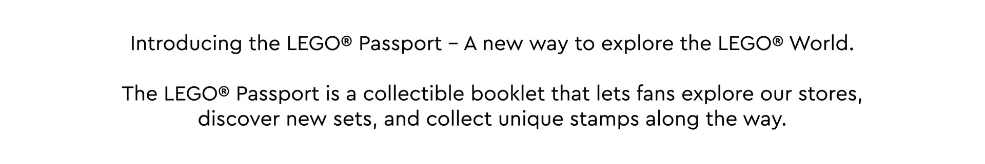 passport program – AG LEGO® Certified Stores