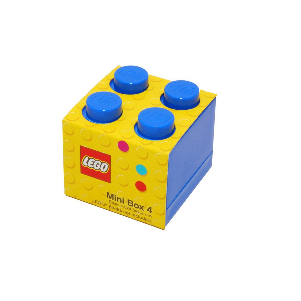 LEGO Mini Box 4 - Blue – AG LEGO® Certified Stores