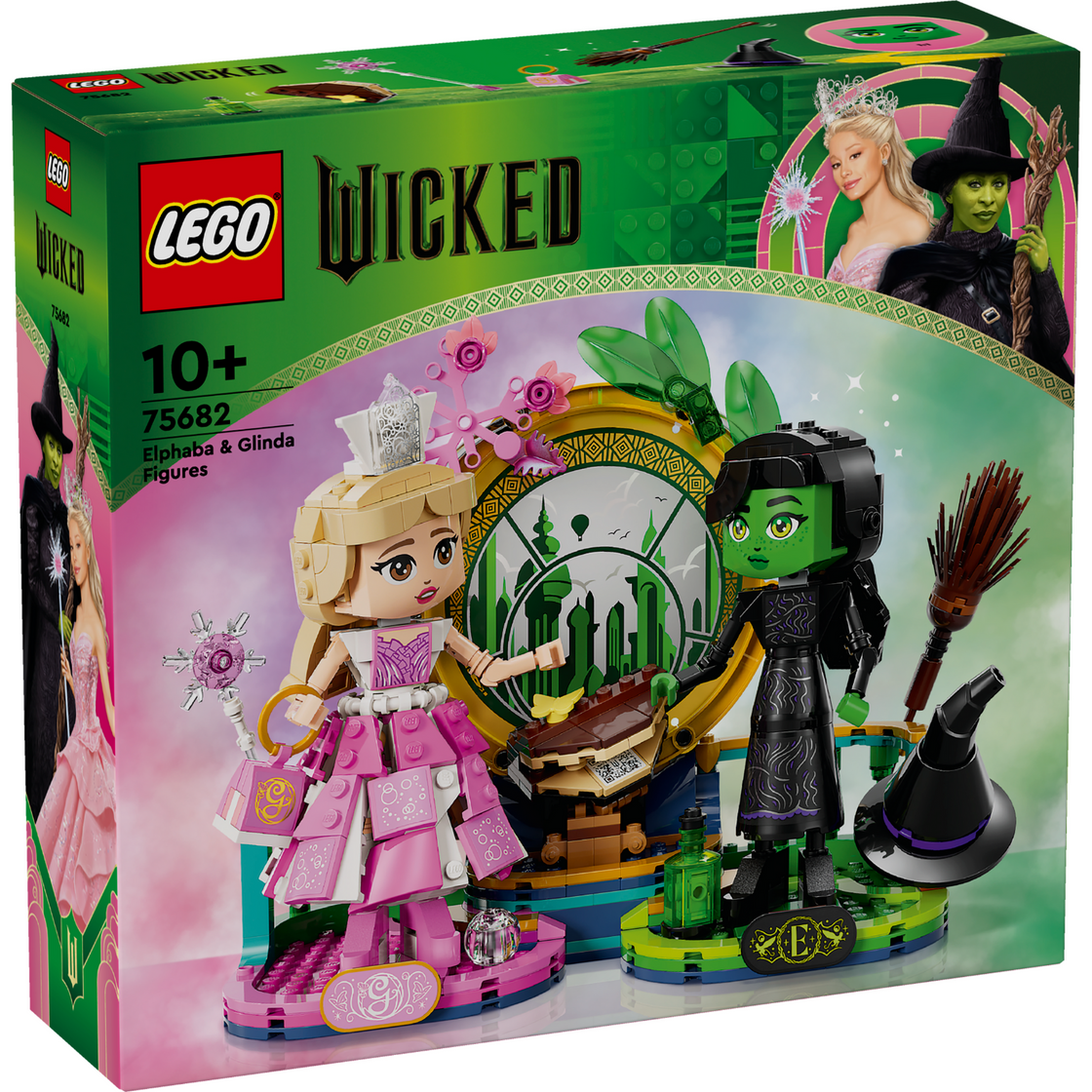 LEGO® Wicked Elphaba & Glinda Figures – AG LEGO® Certified Stores