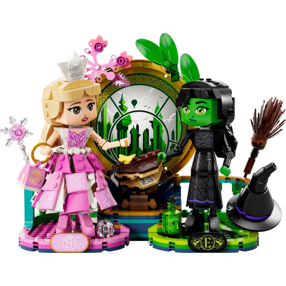 LEGO® Wicked Elphaba & Glinda Figures – AG LEGO® Certified Stores