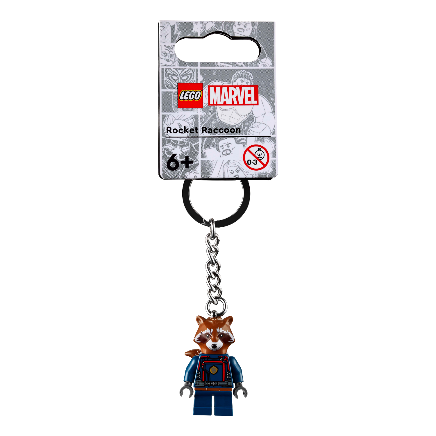 LEGO® Marvel Rocket Raccoon Keyring – AG LEGO® Certified Stores