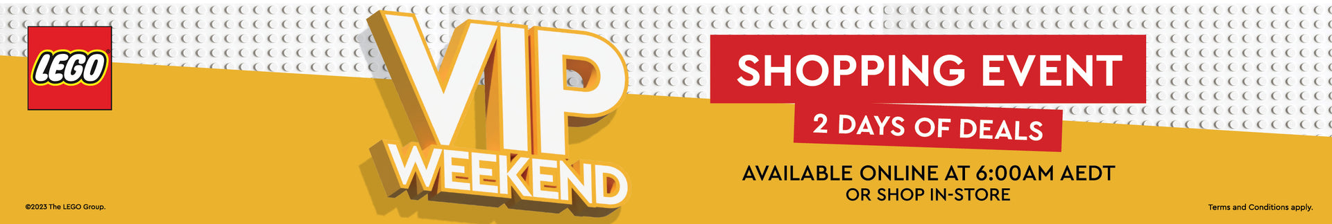 VIP Weekend – AG LEGO® Certified Stores