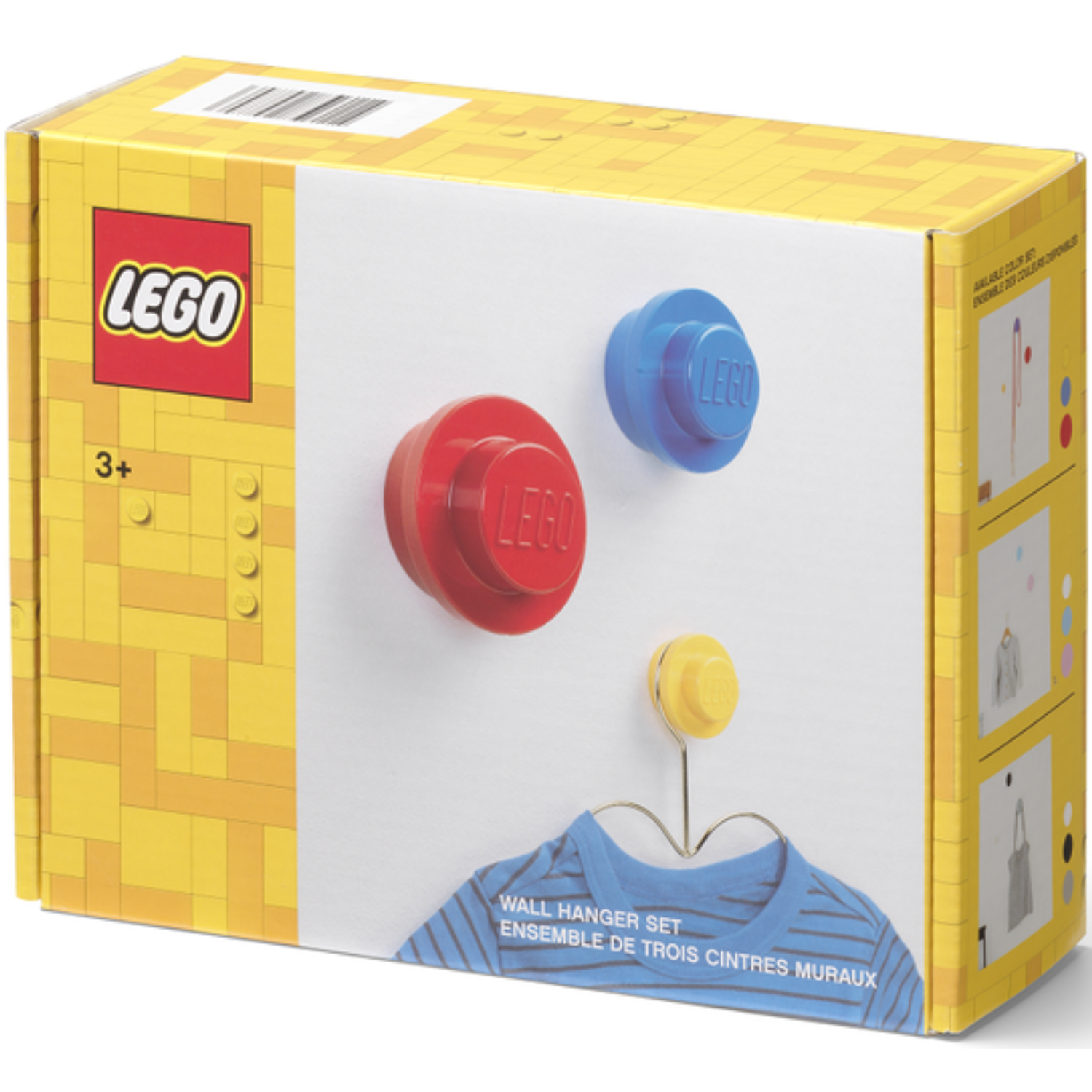 LEGO Wall Hanger Set of 3 - Multi – AG LEGO® Certified Stores