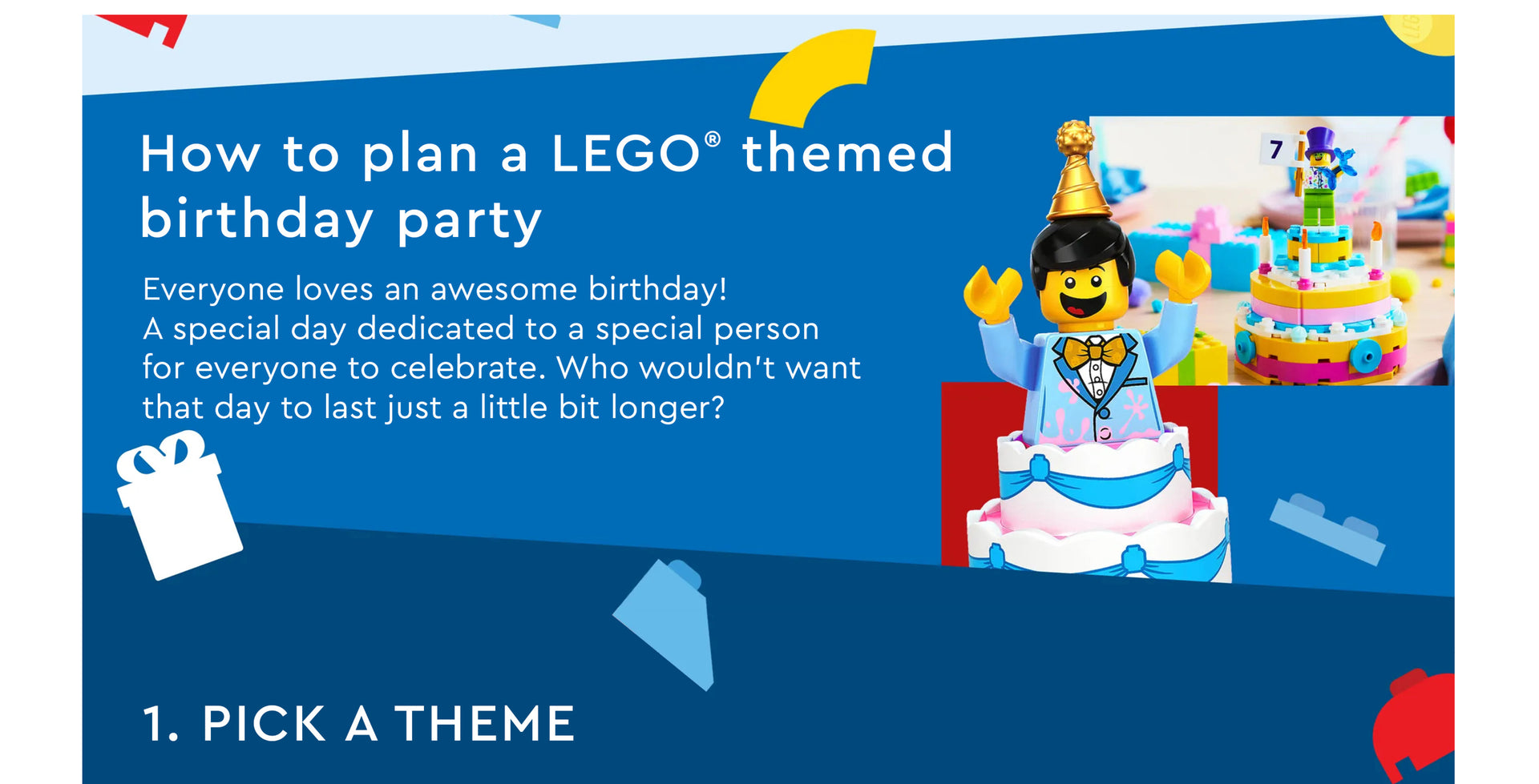 How to plan a LEGO® party – AG LEGO® Certified Stores