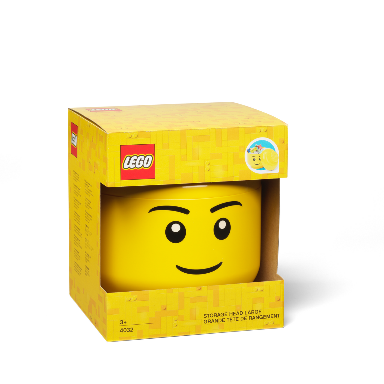 LEGO Storage Head Boy - Large – AG LEGO® Certified Stores