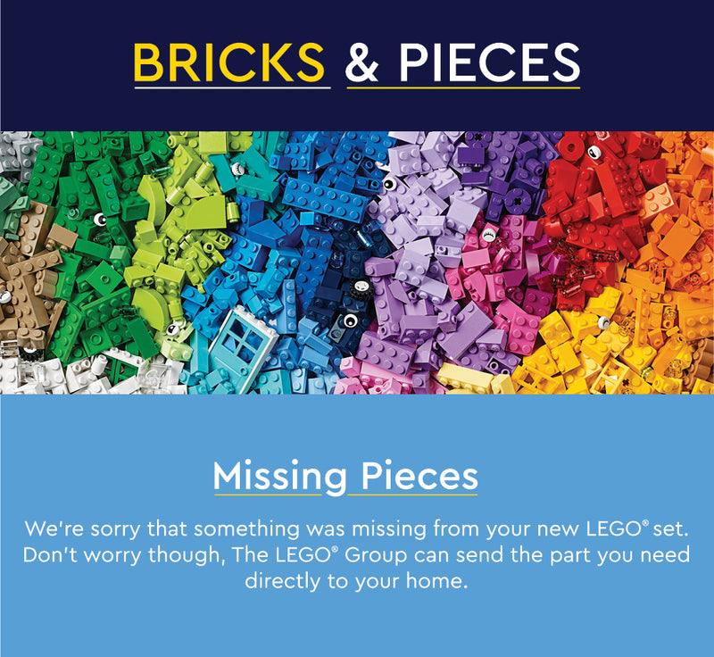 Missing Pieces – AG LEGO® Certified Stores