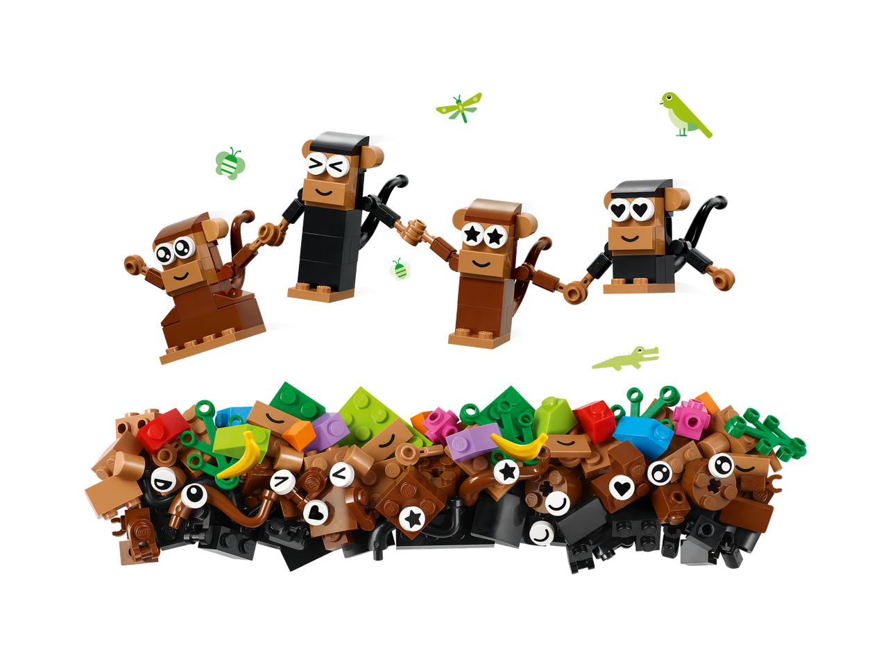 LEGO® Classic Creative Monkey Fun – AG LEGO® Certified Stores