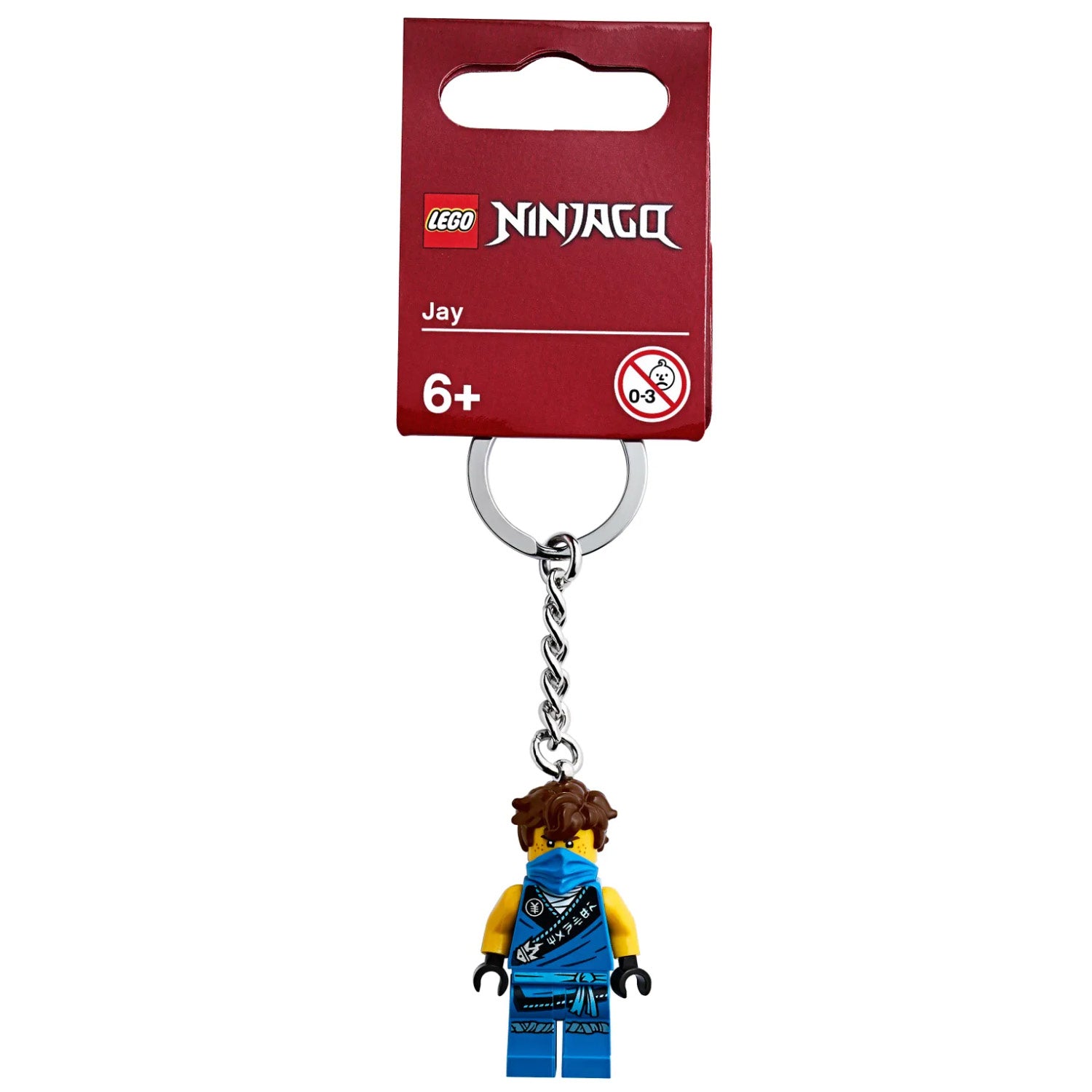 LEGO® NINJAGO® Jay Keyring – AG LEGO® Certified Stores