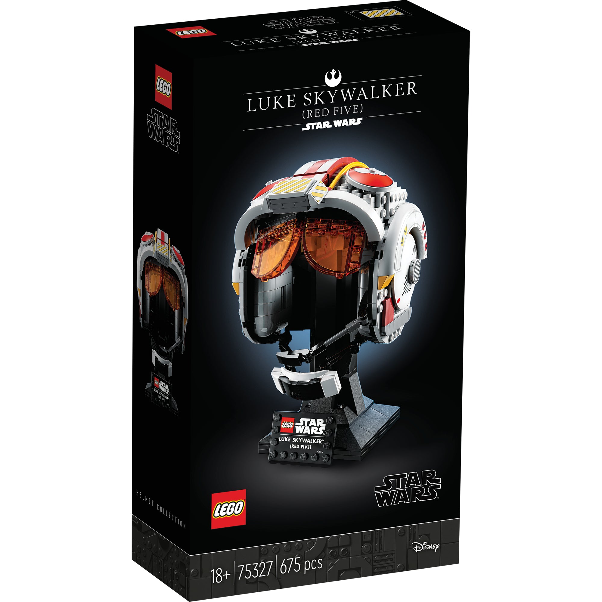 LEGO® Star Wars™ Luke Skywalker (Red Five) Helmet – AG LEGO® Certified ...