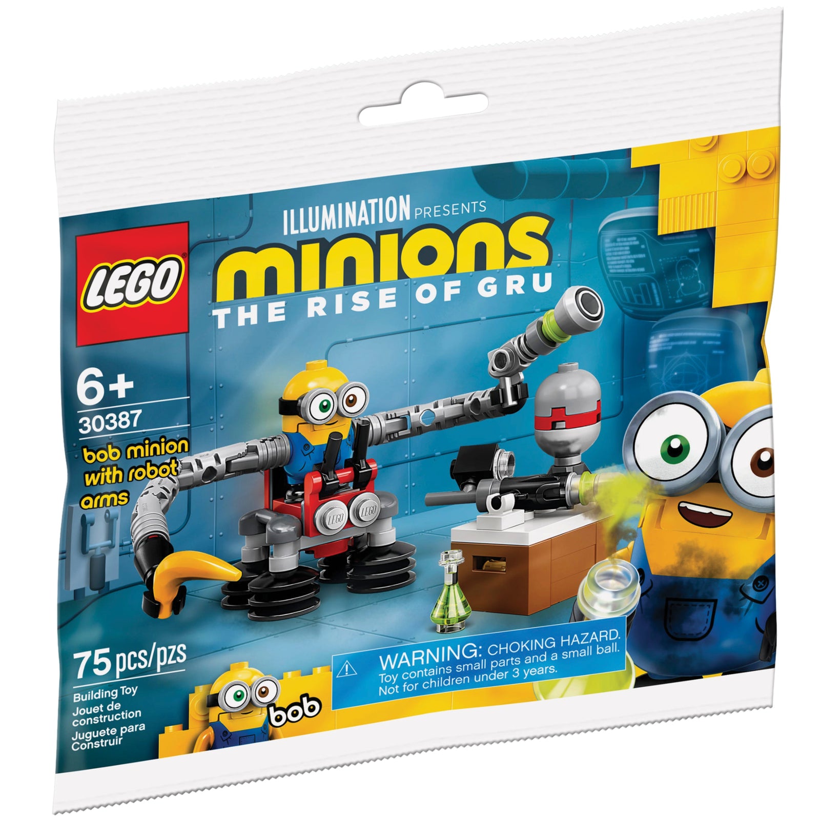 LEGO® Minions Bob Minion with Robot Arms – AG LEGO® Certified Stores