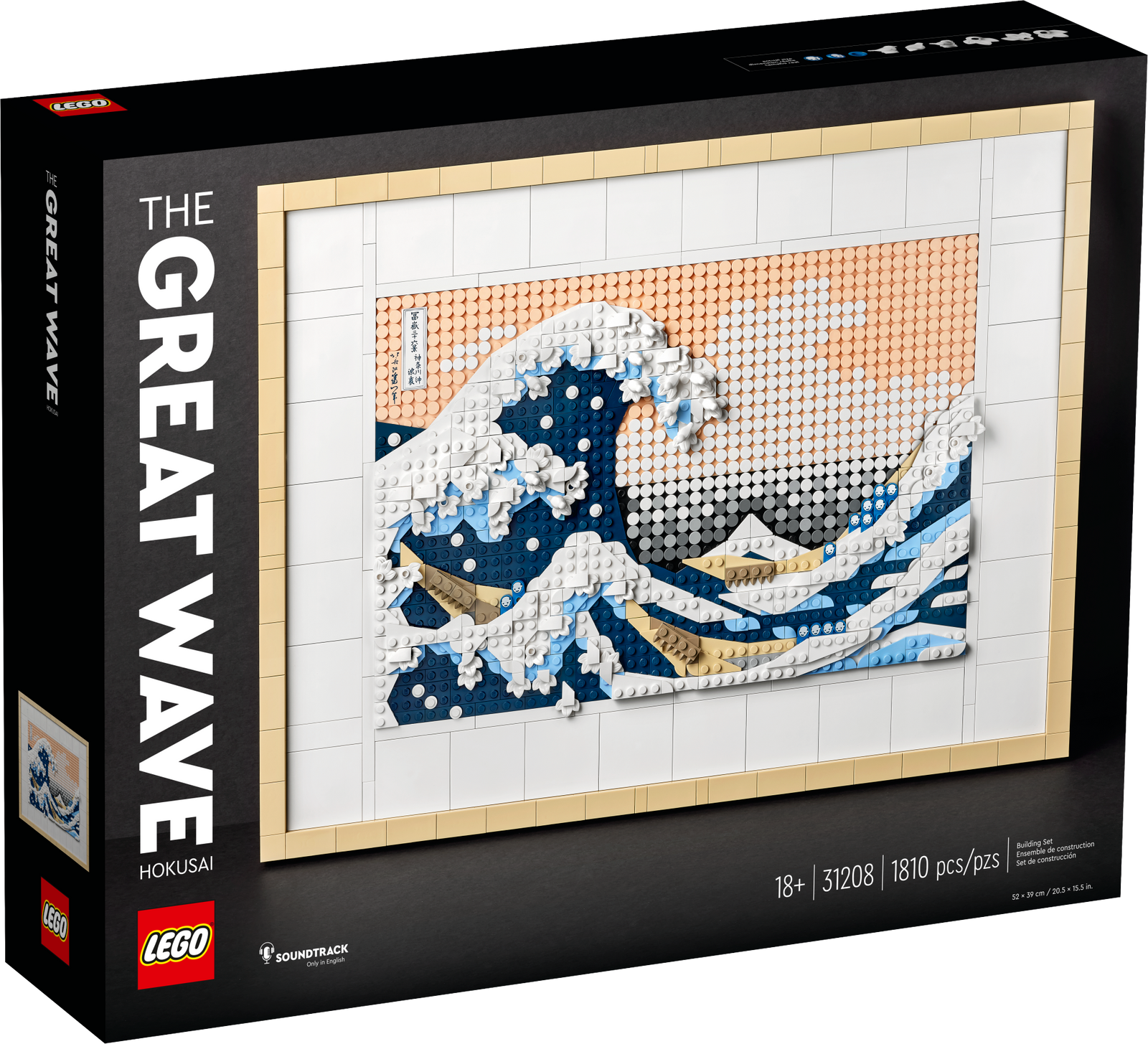 LEGO® Art Hokusai - The Great Wave – AG LEGO® Certified Stores