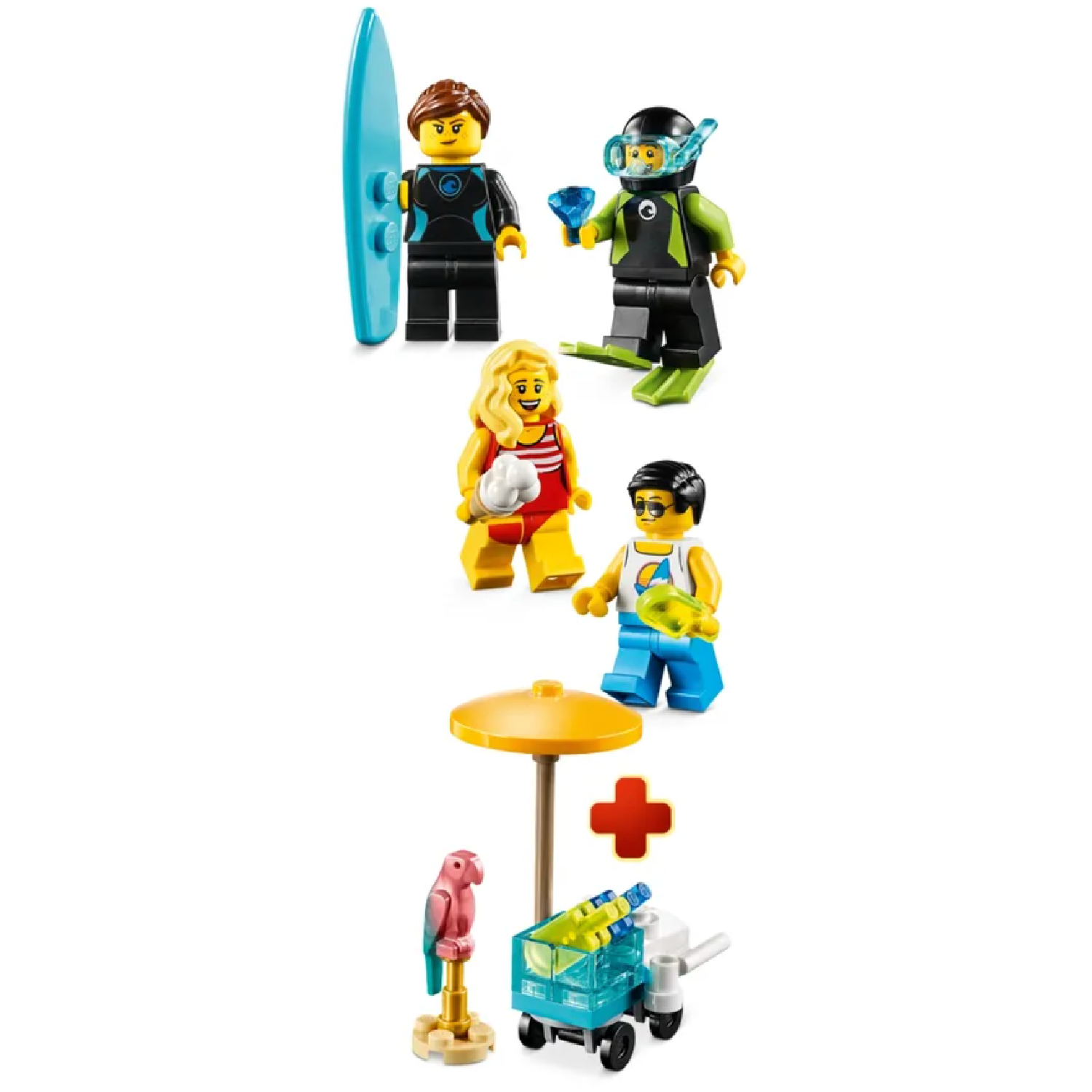 LEGO® Summer Celebration Minifigure Set – AG LEGO® Certified Stores