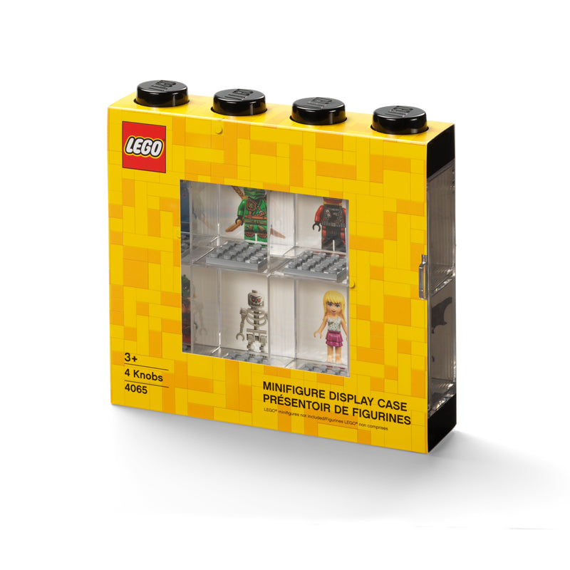 LEGO® 8-Minifigure Display Case - Black – AG LEGO® Certified Stores