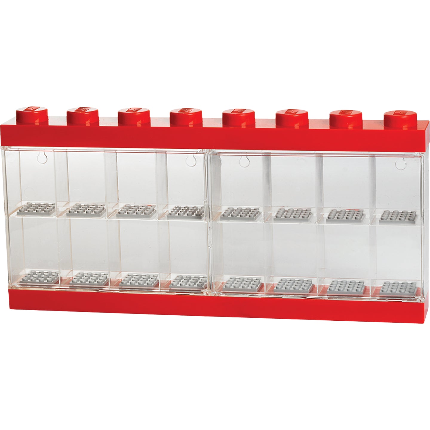 LEGO Minifigure Display Case 16 – Red – AG LEGO® Certified Stores