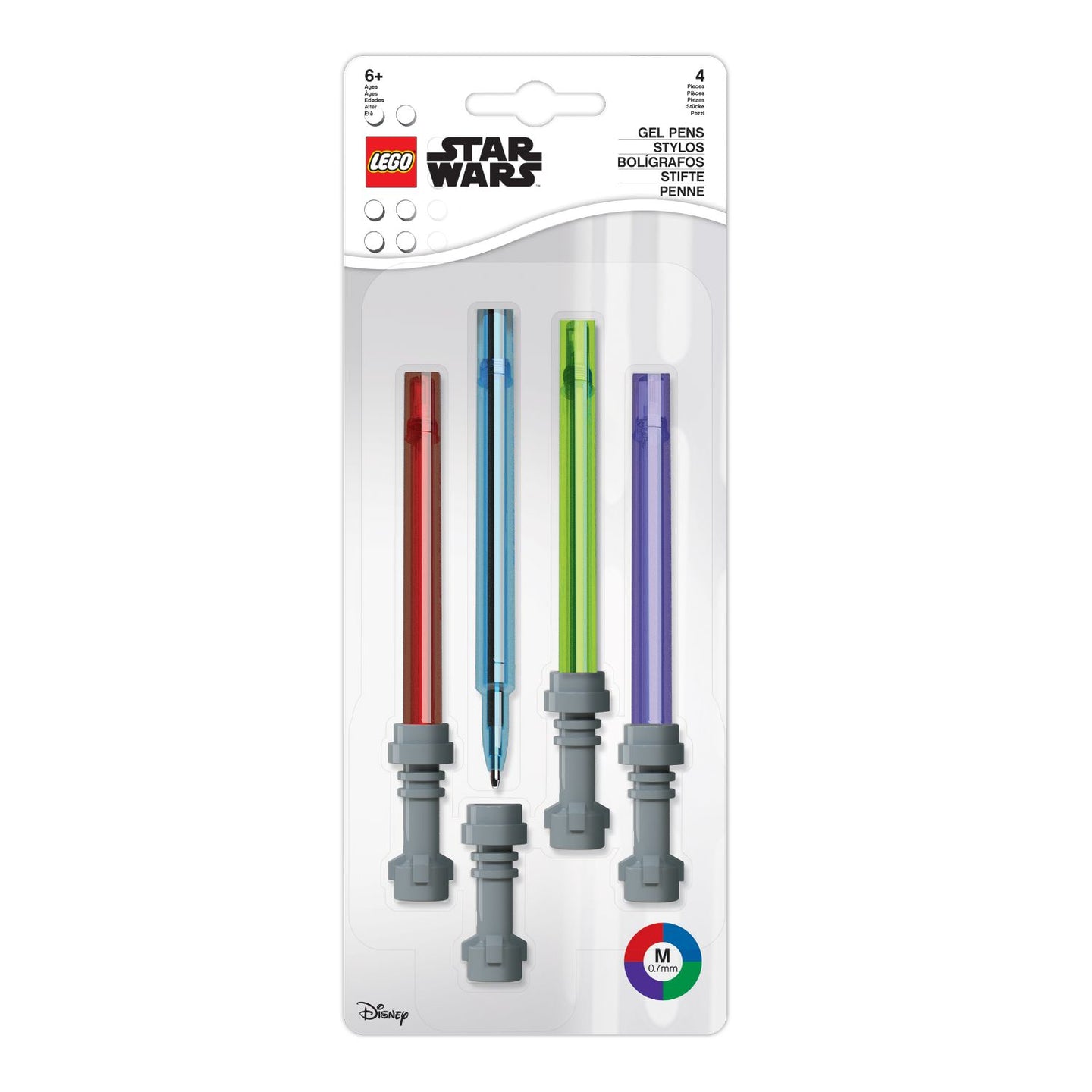 LEGO® Lightsaber Gel Pen 4 Pack – AG LEGO® Certified Stores