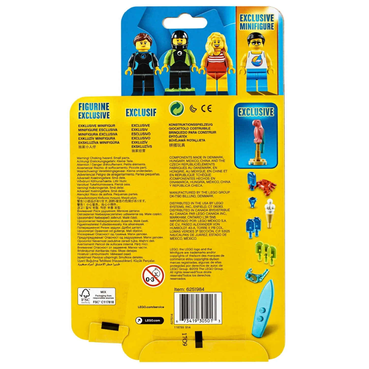 LEGO® Summer Celebration Minifigure Set – AG LEGO® Certified Stores