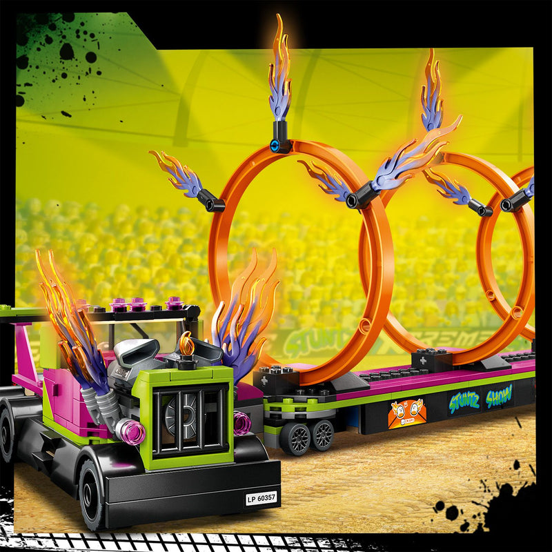 LEGO® City Stunt Truck & Ring of Fire Challenge – AG LEGO® Certified Stores