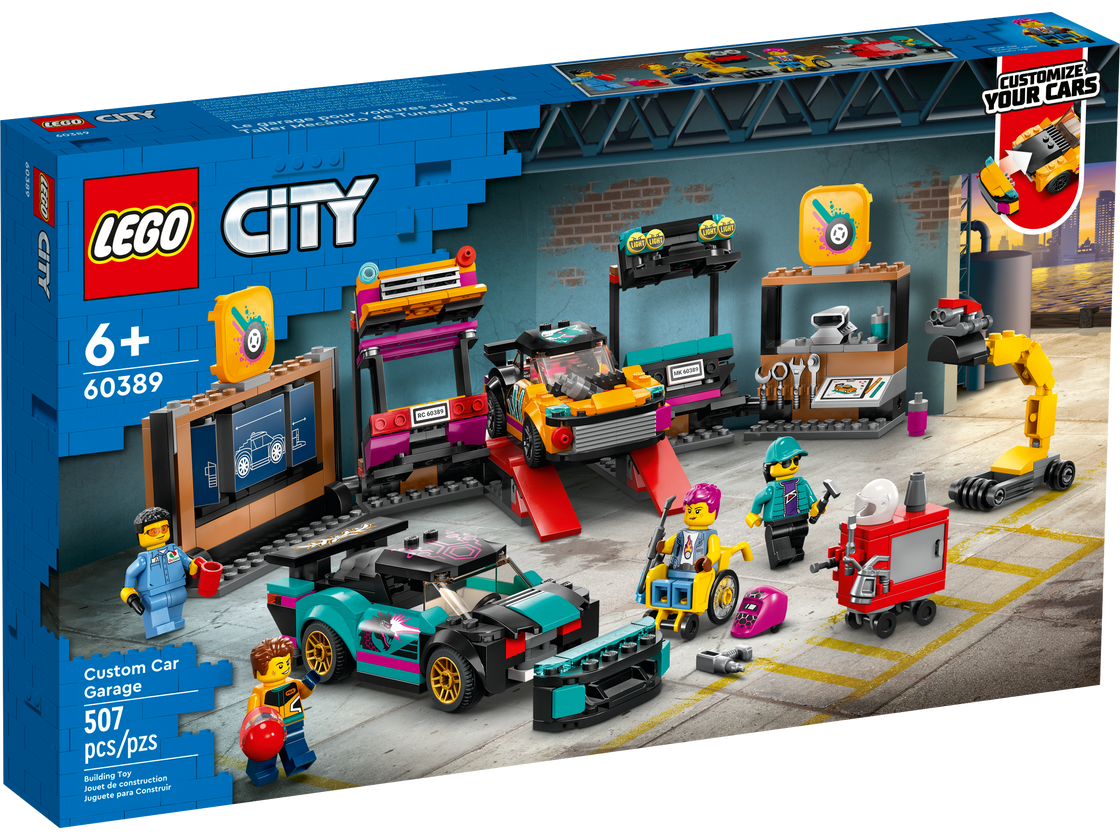 LEGO® City Custom Car Garage – AG LEGO® Certified Stores
