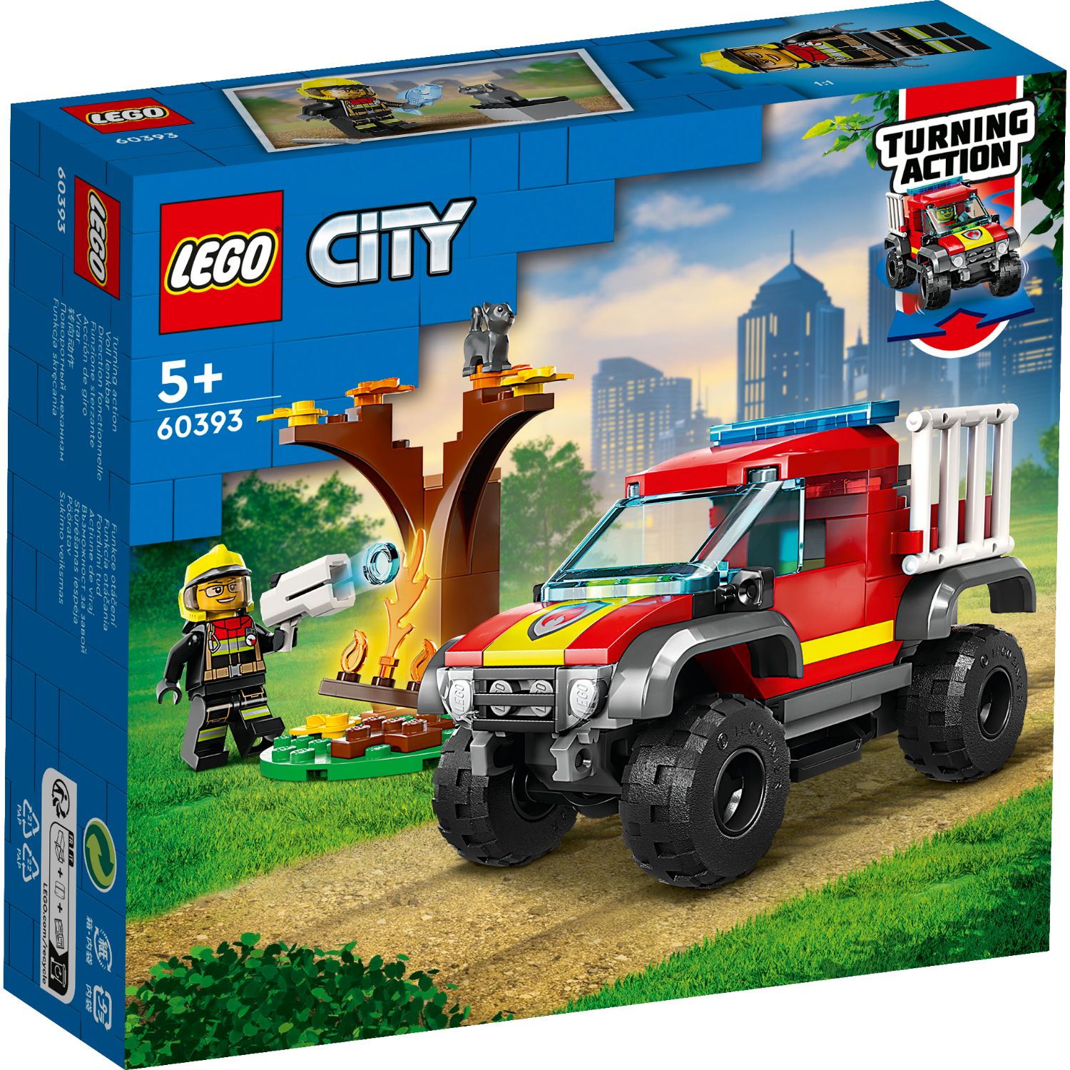 LEGO® City 4x4 Fire Truck Rescue – AG LEGO® Certified Stores