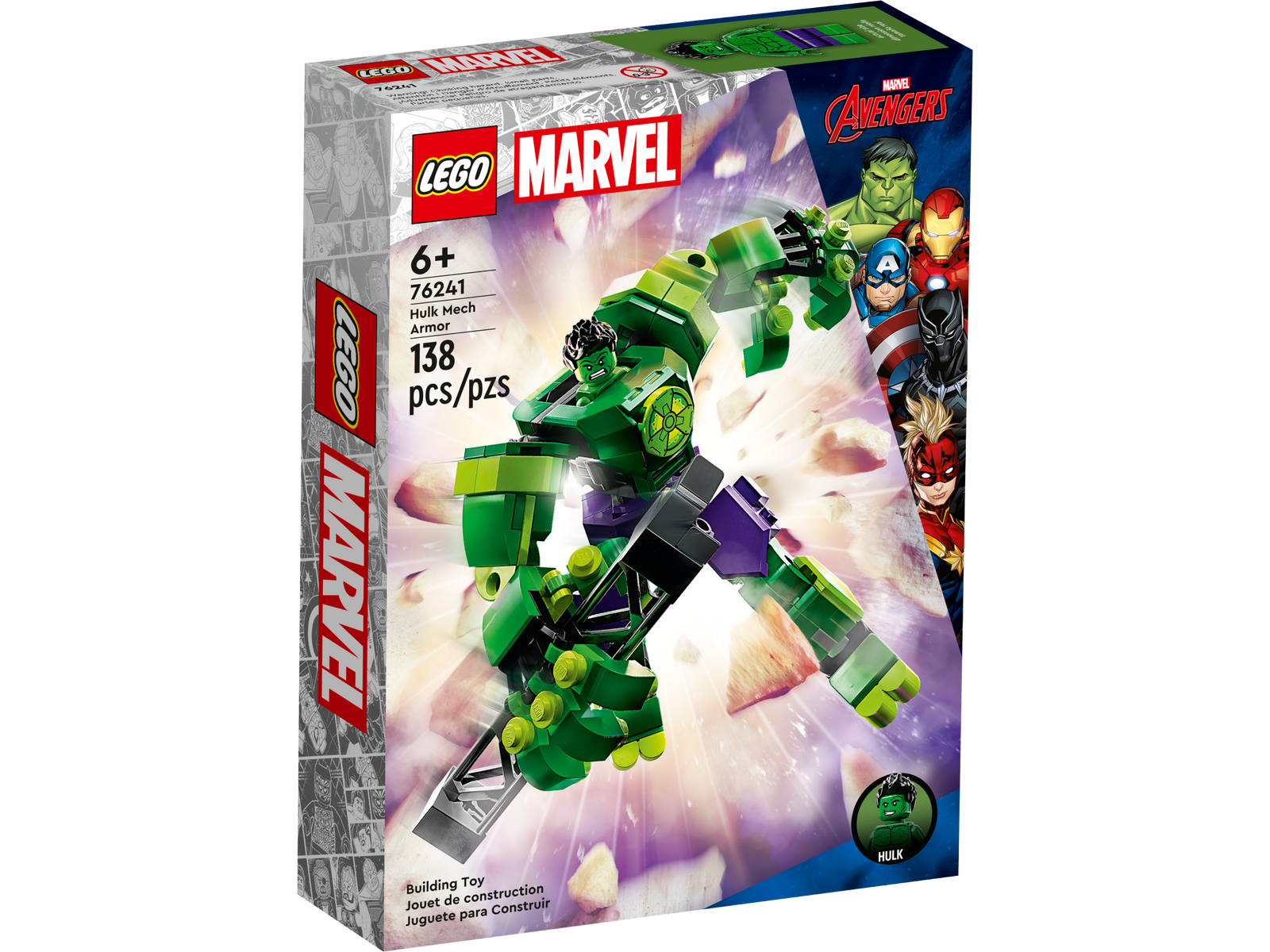 LEGO® Marvel Hulk Mech Armor – AG LEGO® Certified Stores
