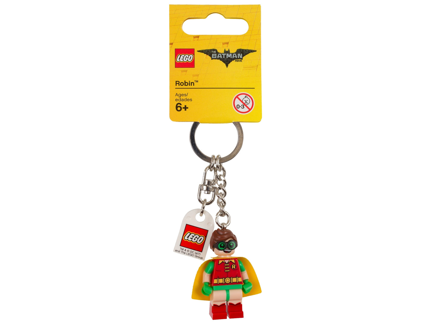 LEGO® DC Comics™ Robin™ Keyring – AG LEGO® Certified Stores