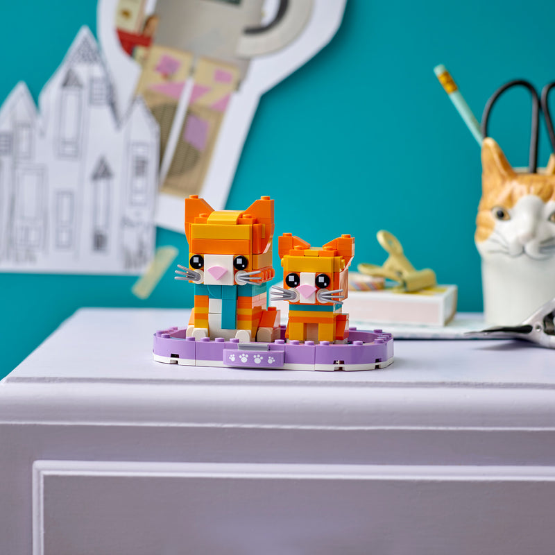 LEGO® BrickHeadz™ Ginger Tabby – AG LEGO® Certified Stores
