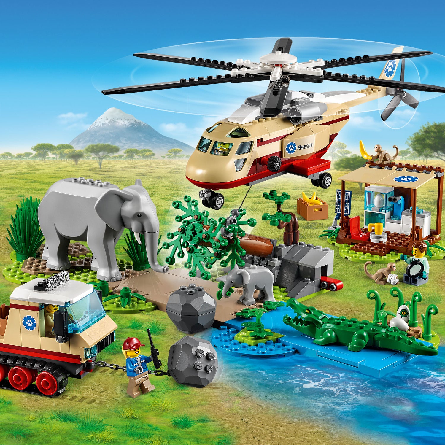 LEGO® City Wildlife Rescue Operation – AG LEGO® Certified Stores