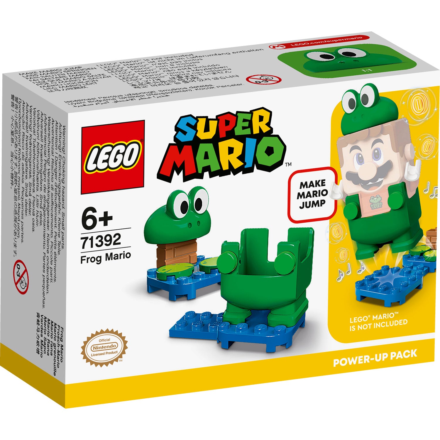 LEGO® Super Mario™ Frog Mario Power up Pack – AG LEGO® Certified Stores