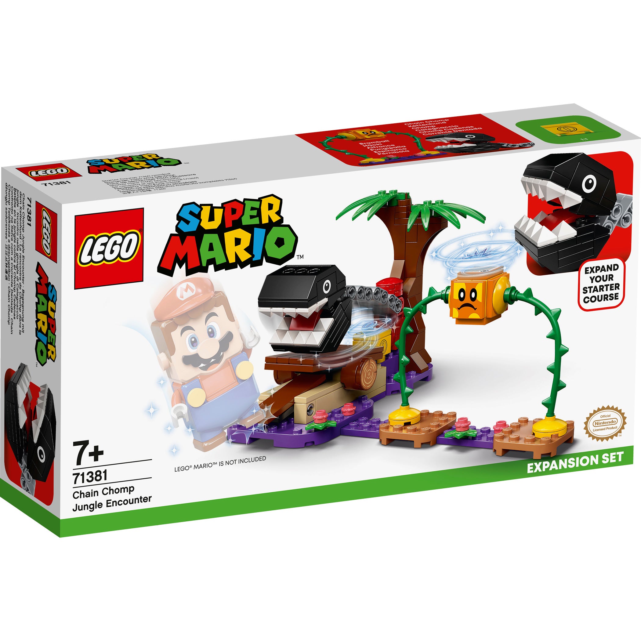LEGO® Super Mario Chain Chomp Jungle Encounter Expansion Set – AG LEGO ...