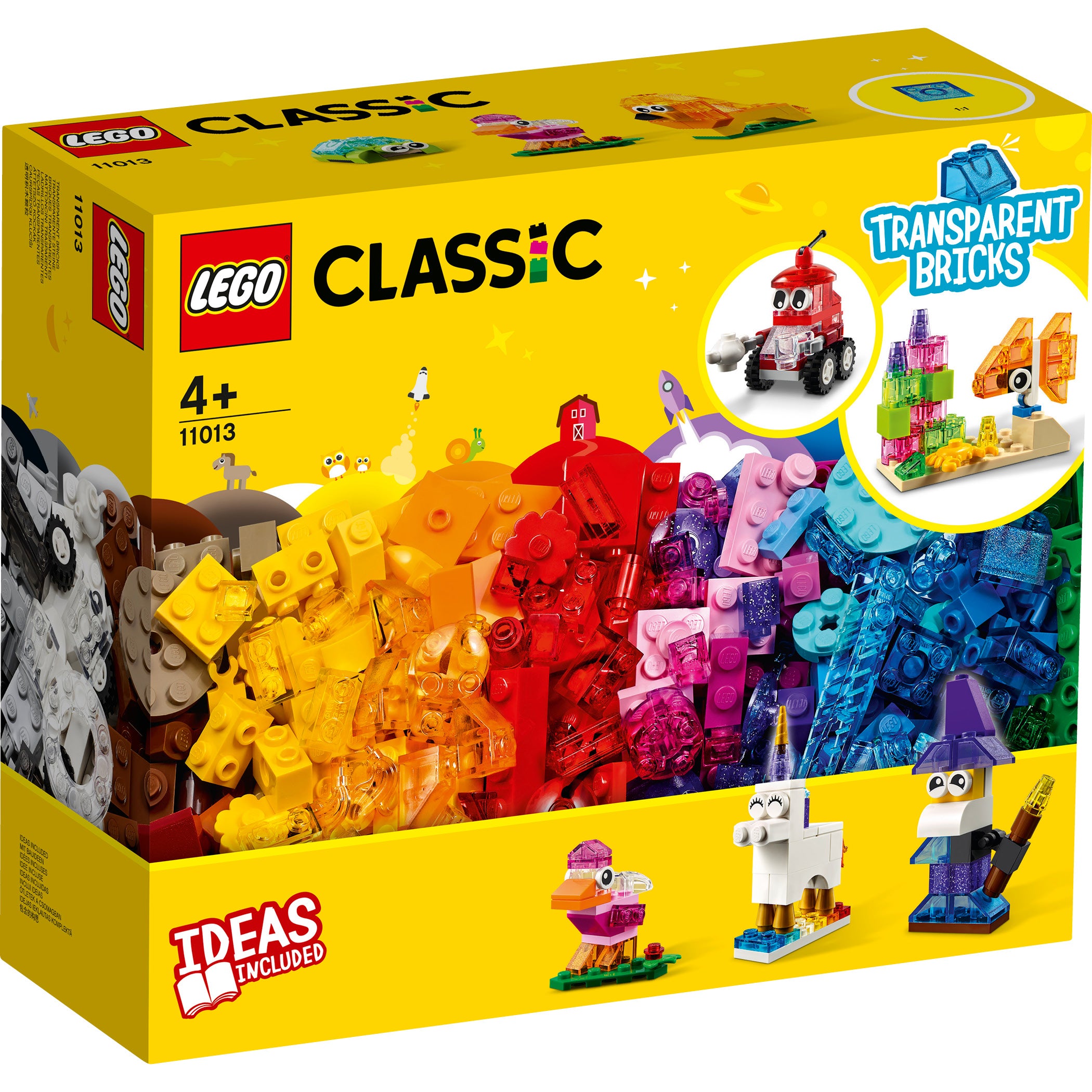 LEGO® Classic Creative Transparent Bricks – AG LEGO® Certified Stores