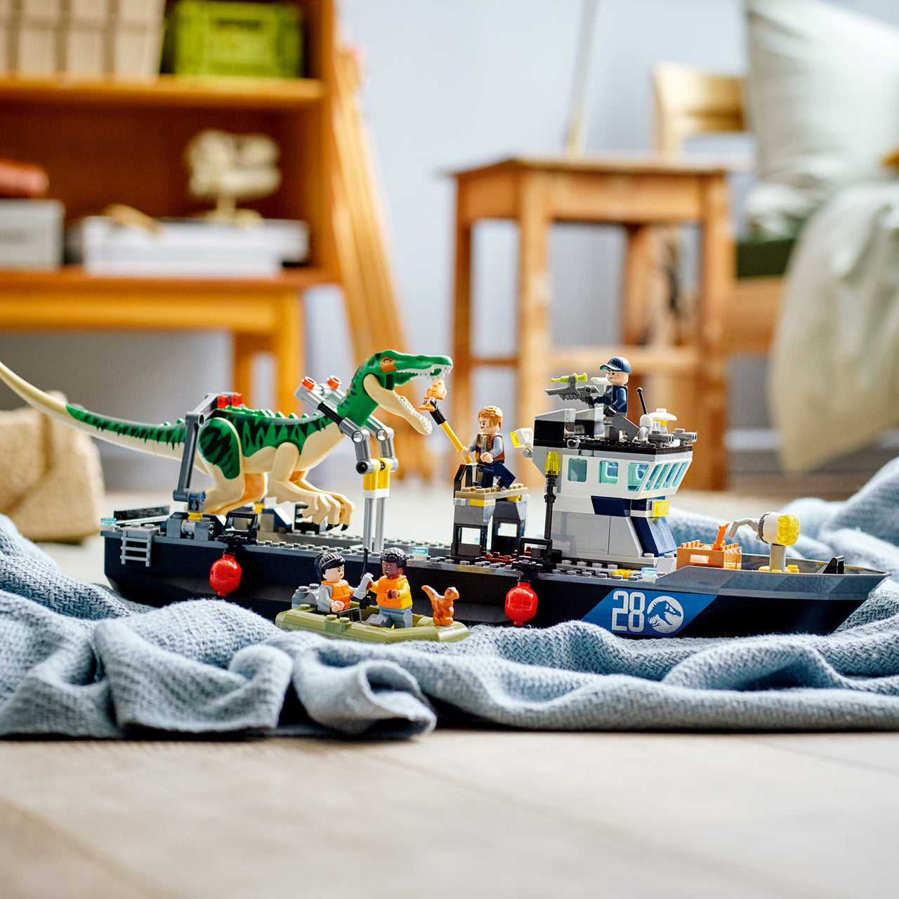 LEGO® Jurassic World Baryonyx Dinosaur Boat Escape – AG LEGO® Certified ...